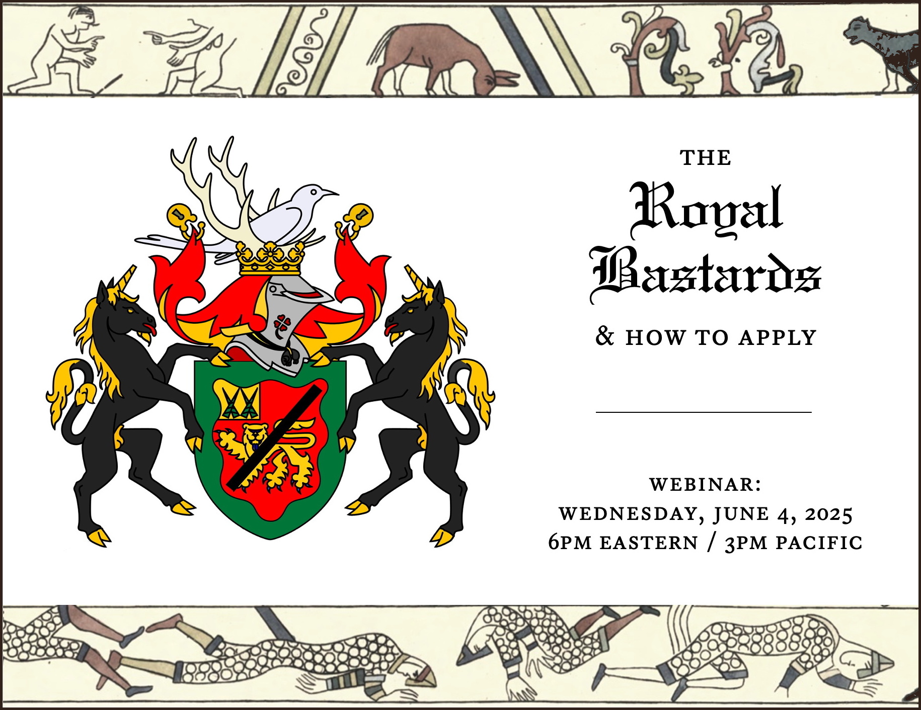 The Royal Bastards and How to Apply: Webinar, 6/4/2025 - Royal Bastards